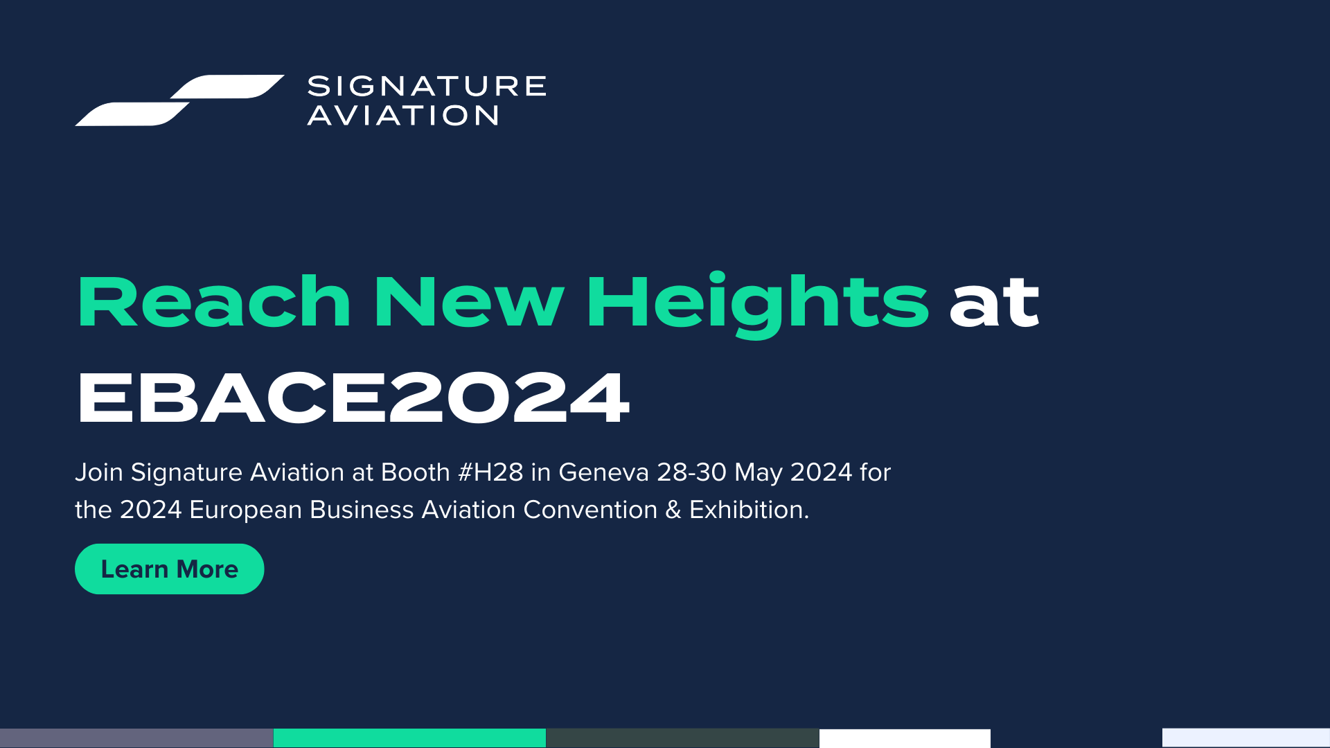 EBACE 2024 | Signature Aviation